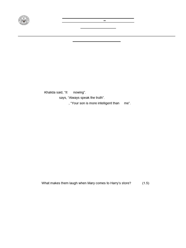 Entry Test Model Papers - Class Pre JC-IV | PDF | Vitamin