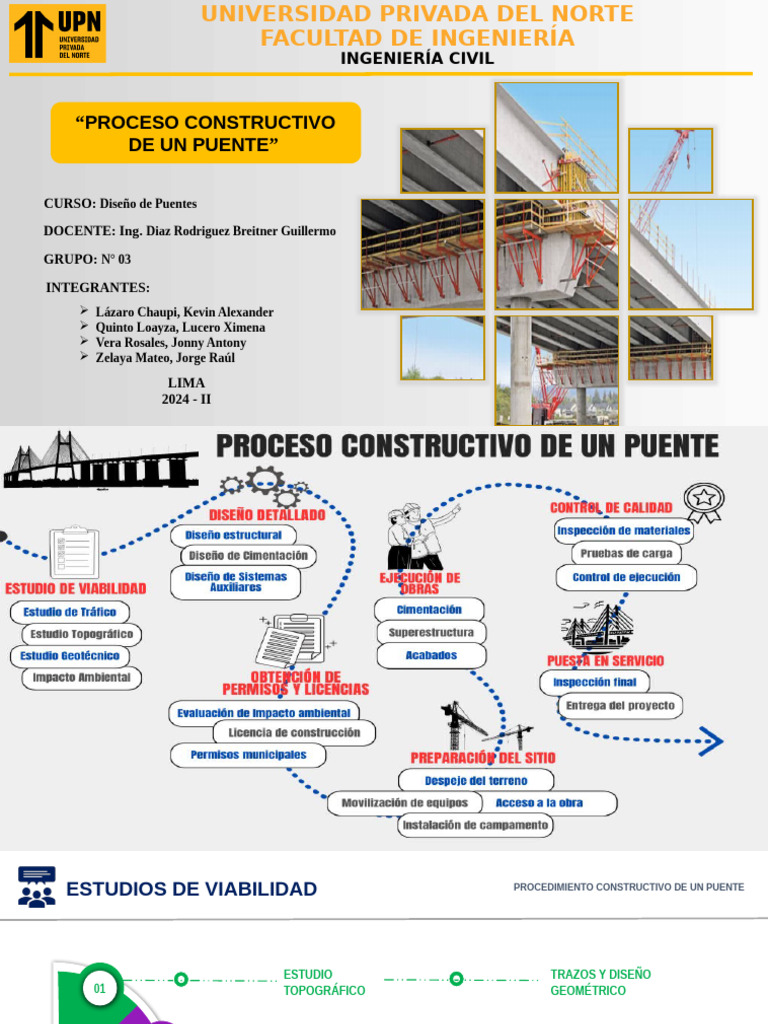 Grupo 3 - Proc. Const. de Un Puente | PDF