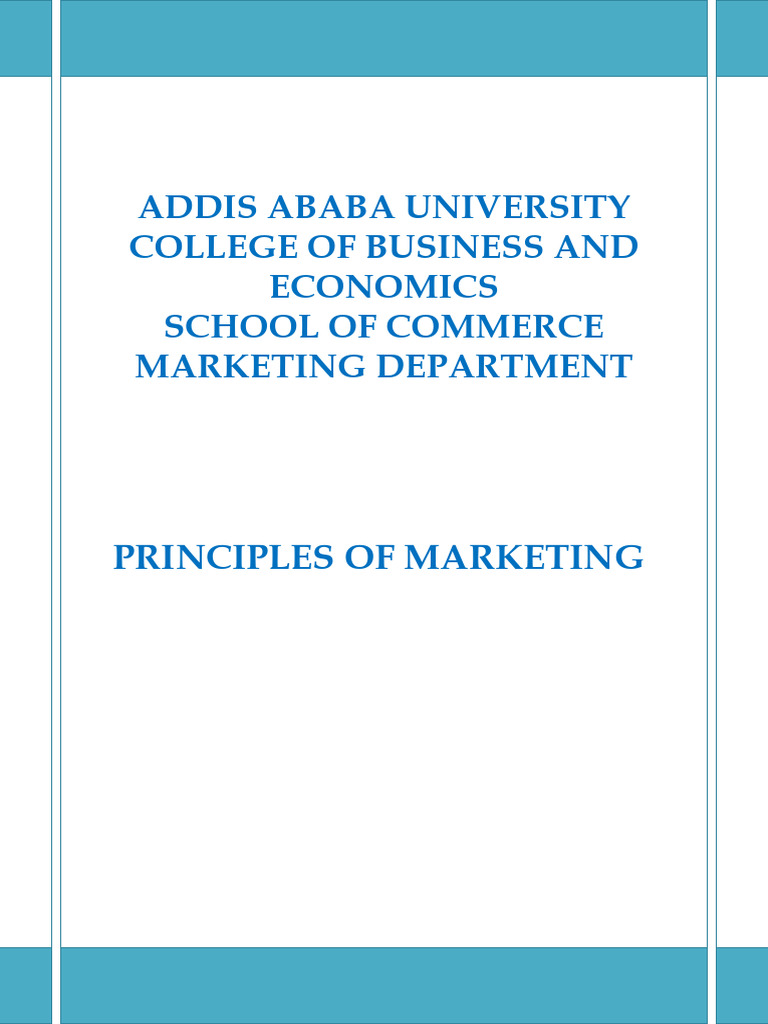 Marketing Principles Guide | PDF | Marketing | Demand