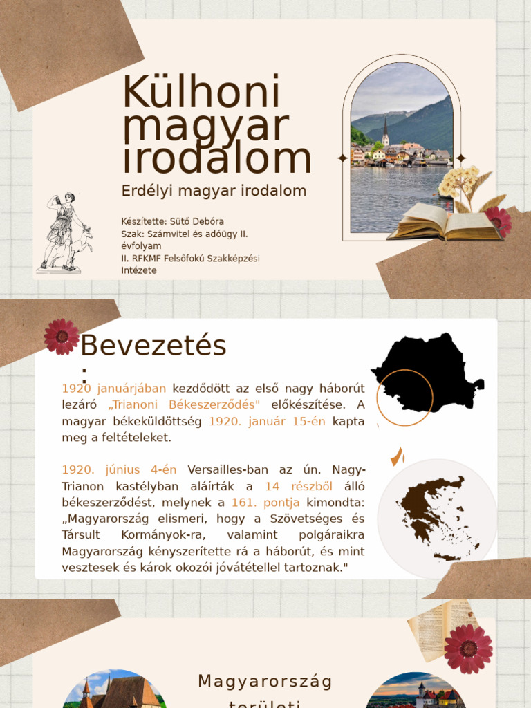Külhoni Magyar Irodalom - Erdély | PDF