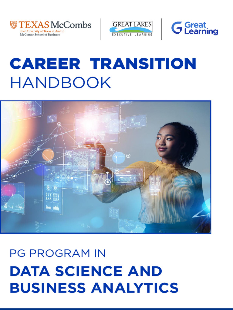 Dsba Career Transition Handbook | PDF | Statistical Analysis | Teaching Mathematics