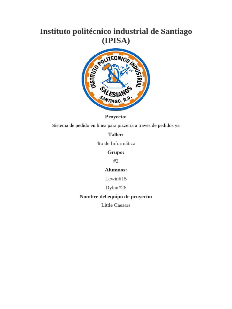 Del Proyecto Ana Marisol | PDF | Software | Business