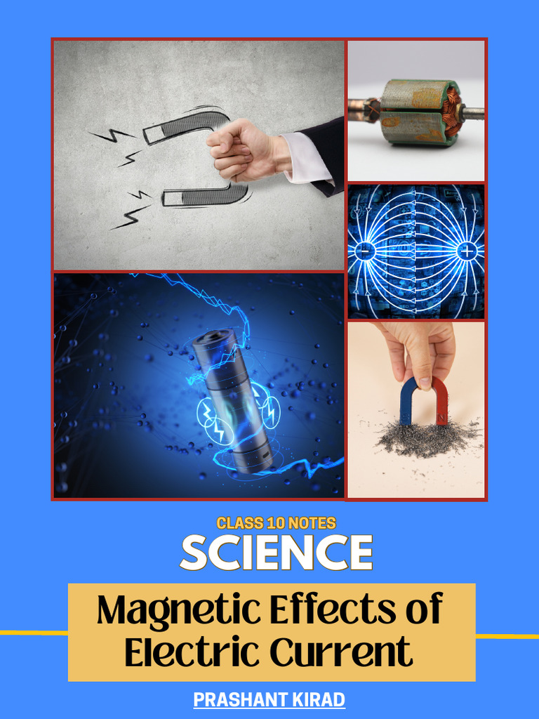 Magnetic Effects of Electric Current - Short Notes (Prashant Kirad ...