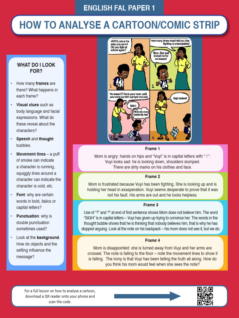 HOW TO ANALYSE A CARTOON | PDF