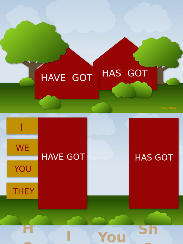 Have Got Has Got Grammar Drills - 110723 | PDF | Cats | Domesticated ...