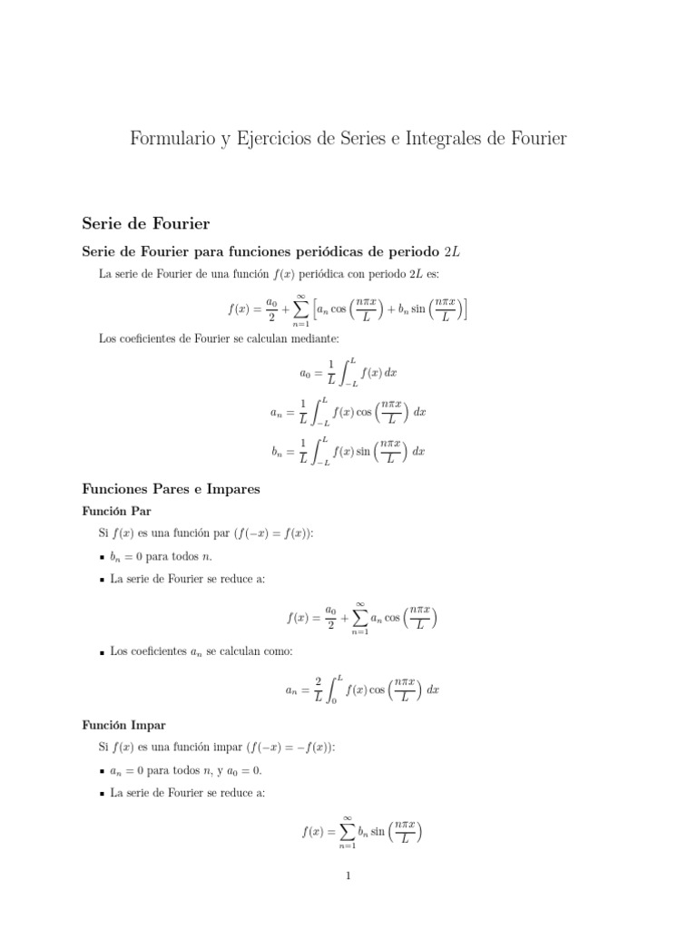 Trabajando Integral de Fourier-4 | PDF | Integral | Enseñanza de matemática
