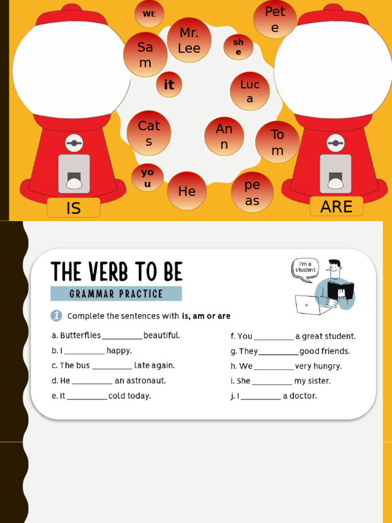 Personal Pronouns and Verb To Be | PDF