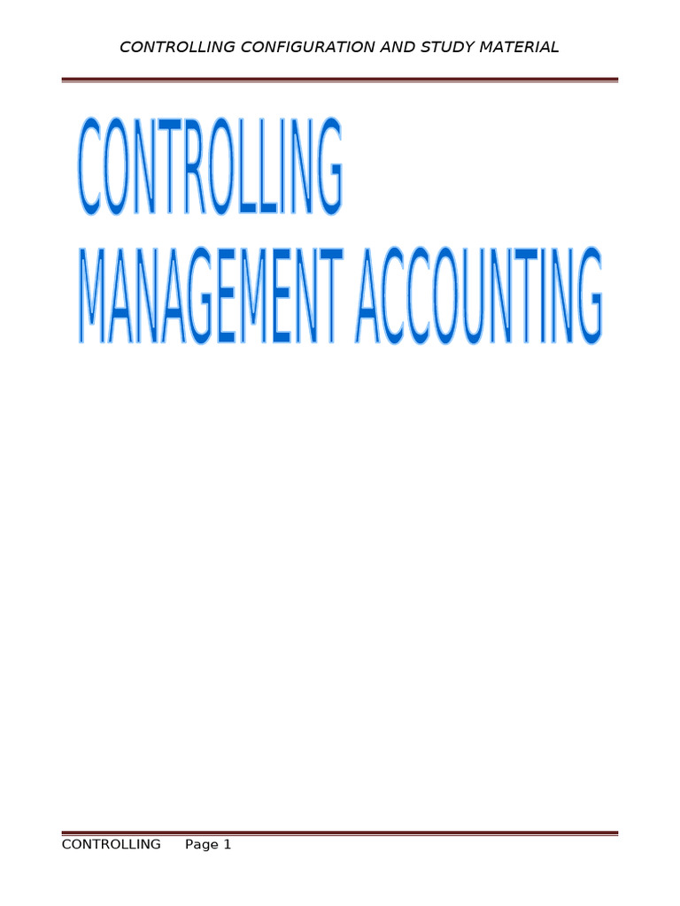 1.controlling Material | PDF | Cost | Cost Accounting