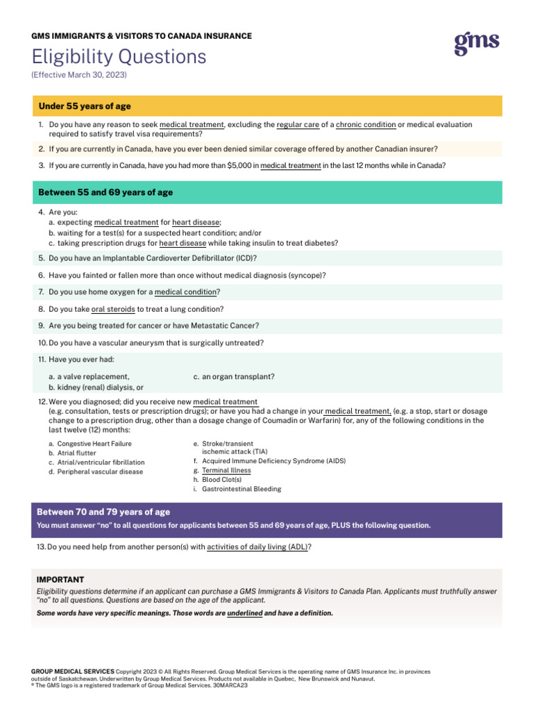 VTC Eligibility Sales Tool | PDF | Heart | Physical Examination