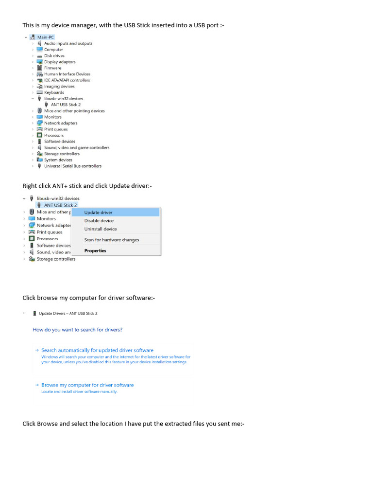 Driver Installation Step | PDF Driver Installation Step | PDF