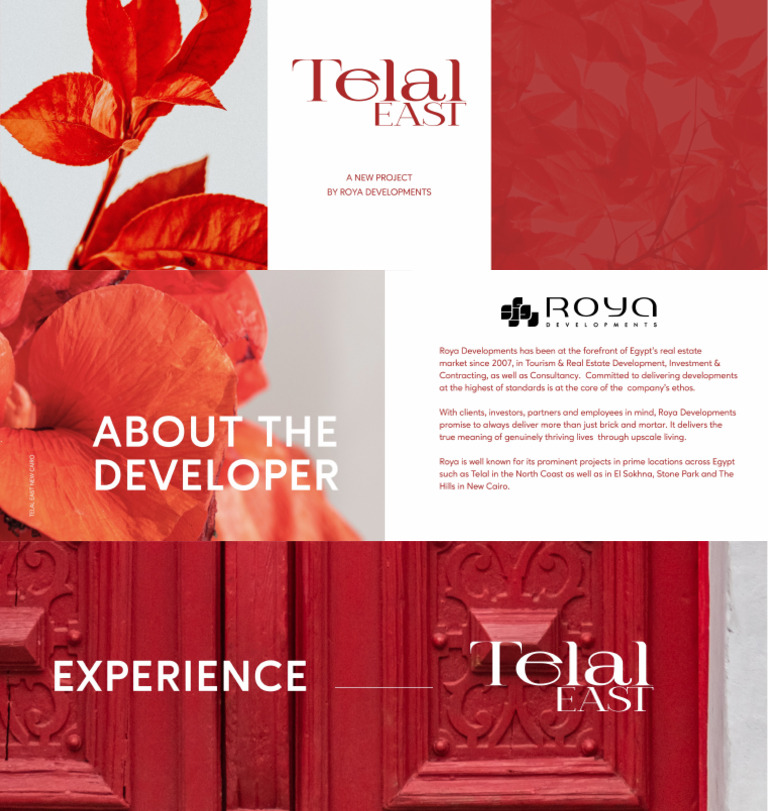 Roya X Telal East Digital Brochure | PDF