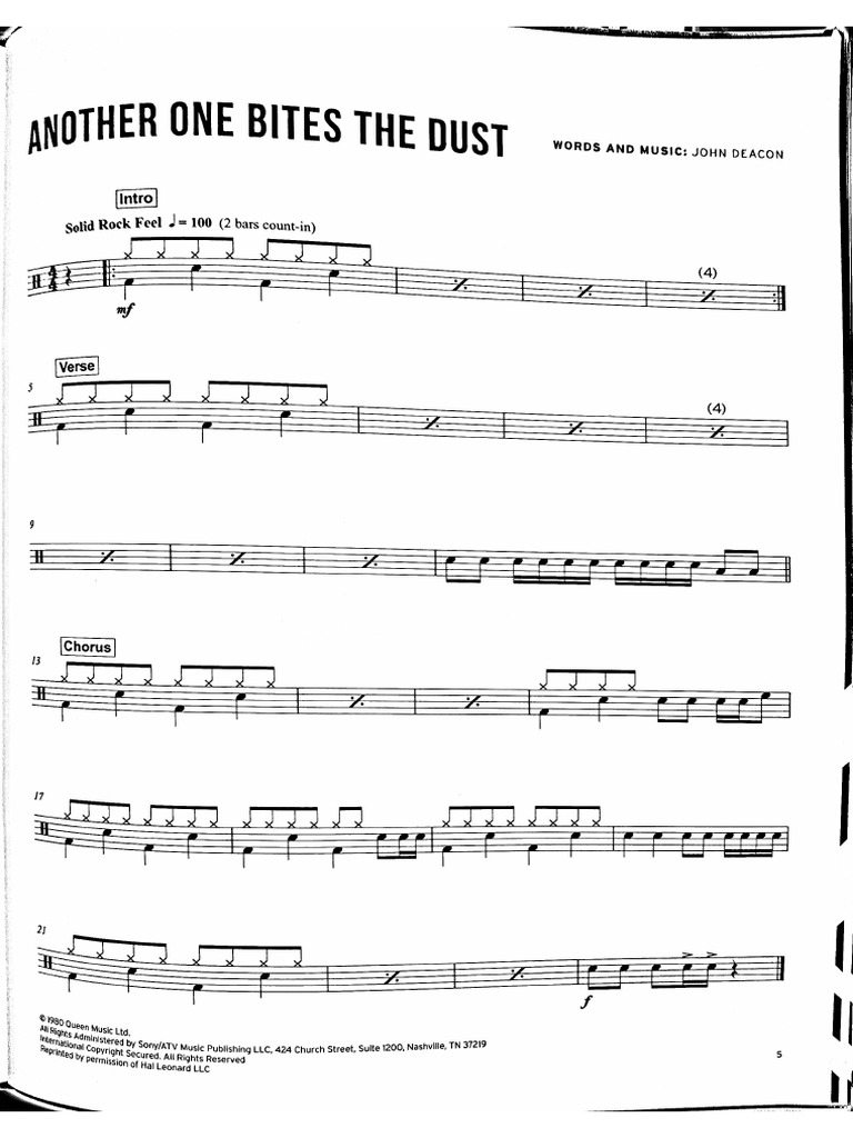 Trinity Grade 1 (Drums) | PDF