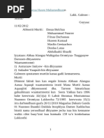 Waamicha Cidhaa | PDF