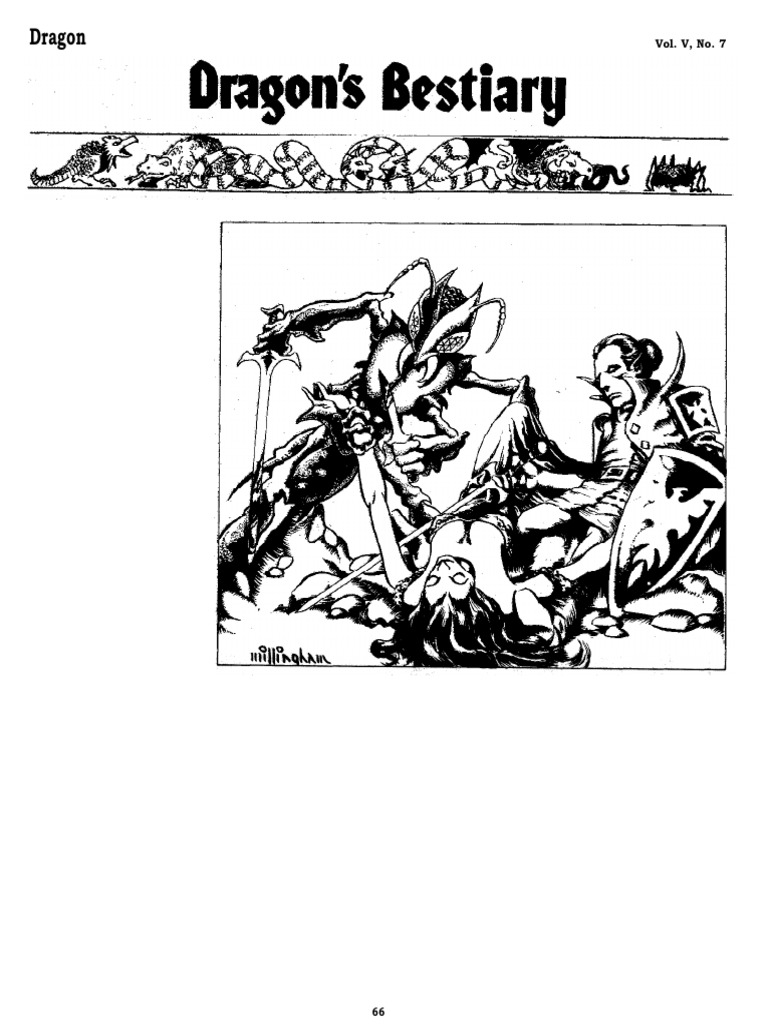 Monsters - Dragon Bestiary 2 | PDF | Young Adult