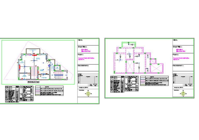 First Floor Electrical Plans | PDF