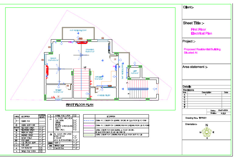 First Floor Electrical 1 | PDF