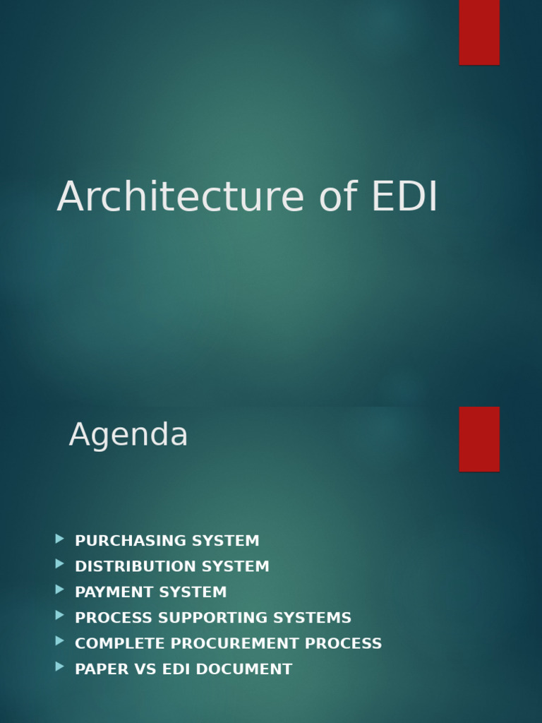 Business Flow of EDI | PDF | Electronic Data Interchange | Data