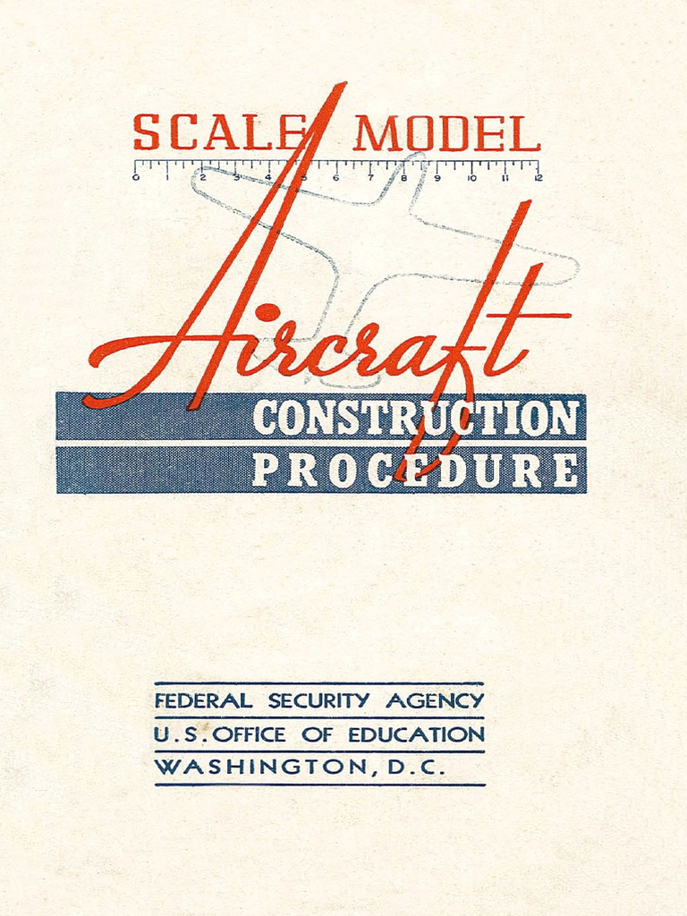 Scale Model Aircraft Procedure rclb1094 | PDF