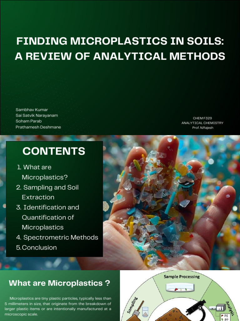 Analytical Final Project PDF | PDF | Soil | Density