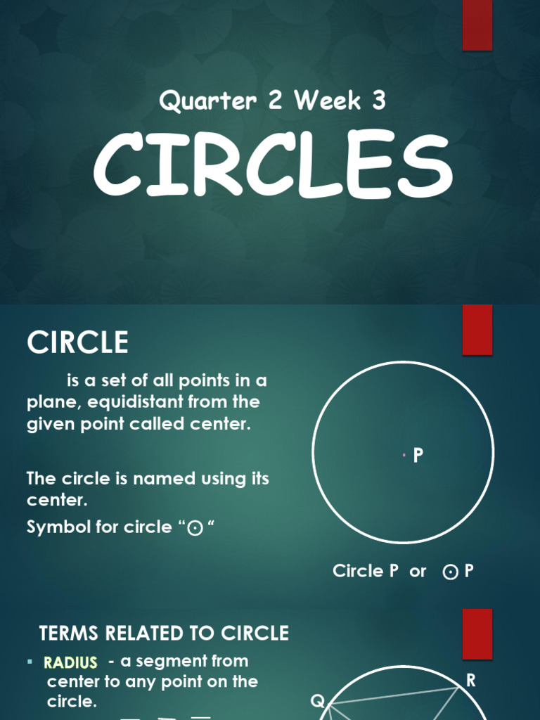 Math 2nd Quarter | PDF | Circle | Angle