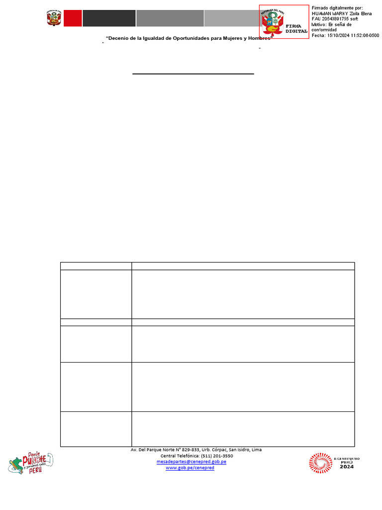Cas 092 2024 Cenepred | PDF | Perú | Lima