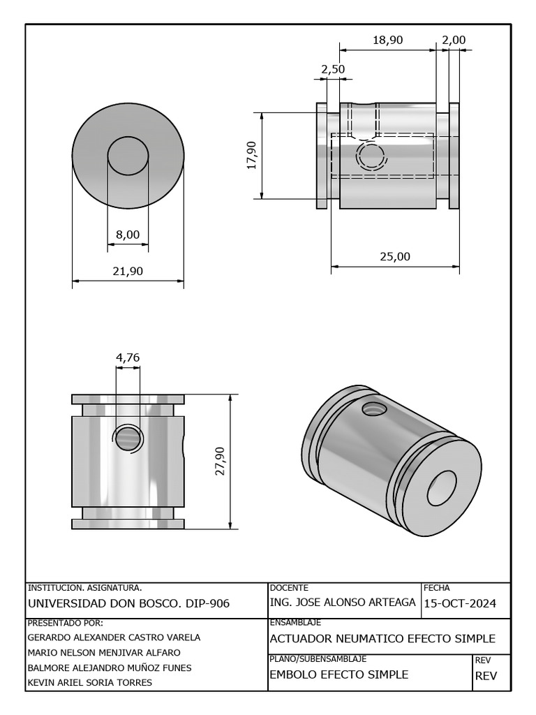 Embolo Efecto Simple | PDF