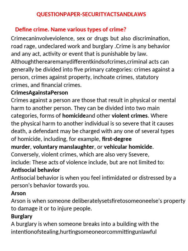 Security Act Laws | PDF | Espionage | Fingerprint