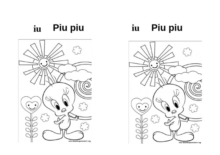 Desenhos Piu Piu | PDF