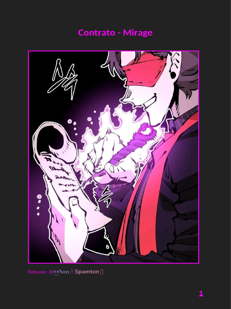 Contrato - Mirage | PDF | Alma