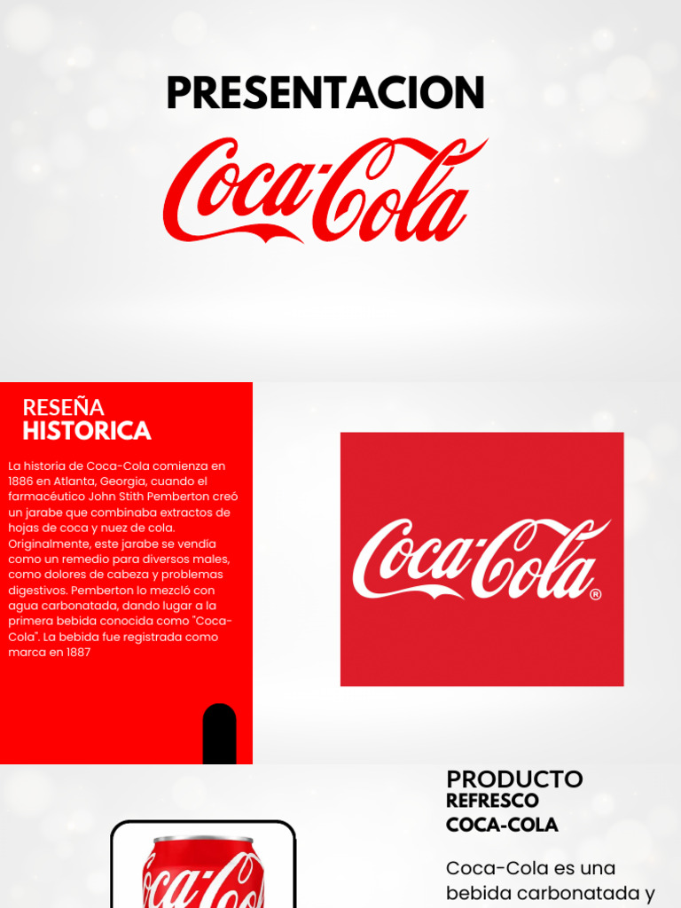 Historia de Coca-Cola desde 1887 | PDF | Coca Cola | Marca