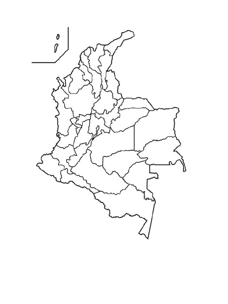 mapa politico colombia | PDF