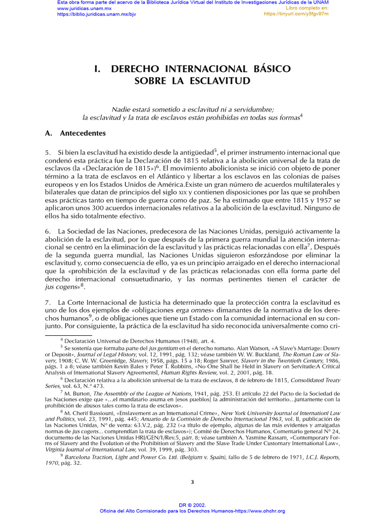 Historia y Abolición de la Esclavitud | PDF | Esclavitud | Trata de ...