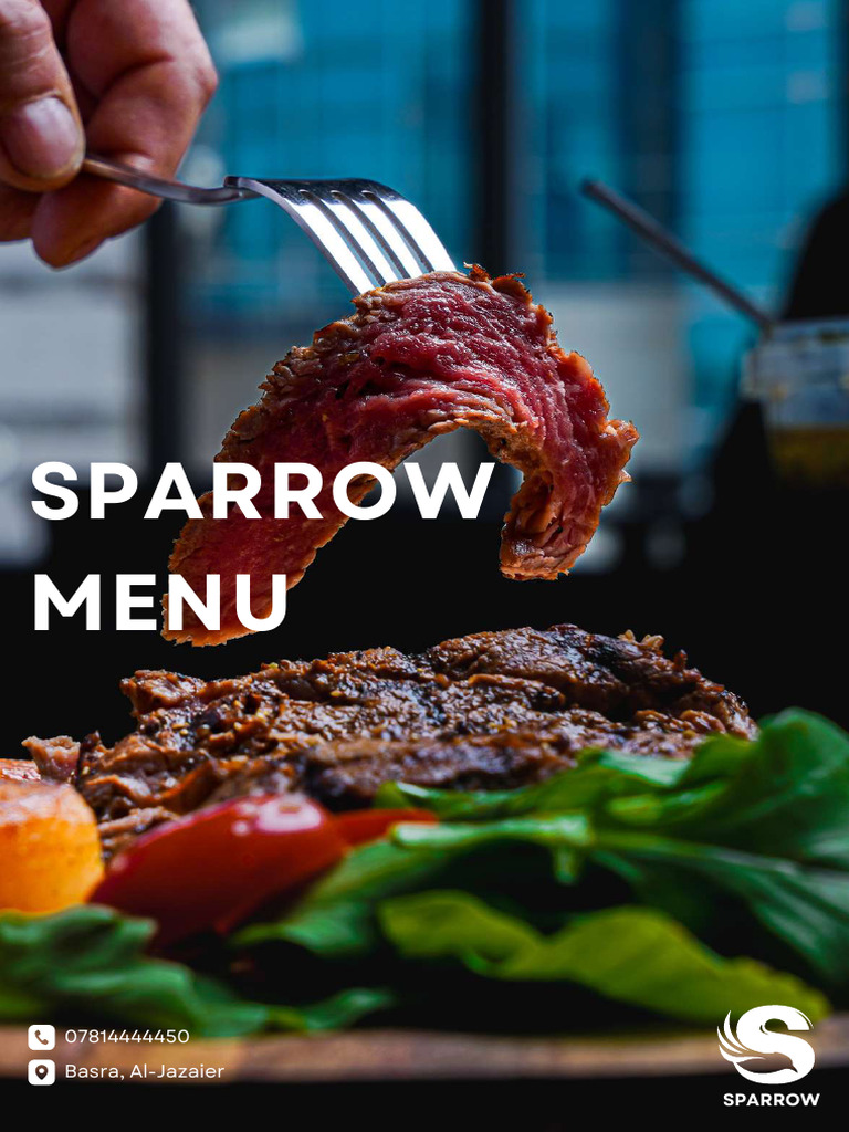Sparrow Menu | PDF
