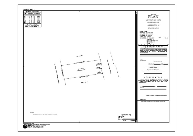 HALANG - BLK 1 LOT 6 - With Boundaries | PDF