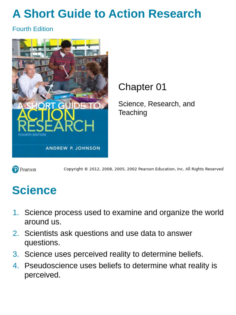 CH 01 PPTaccessible | PDF | Science | Experiment