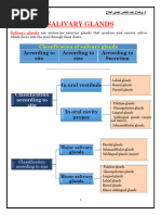 Serous vs Mucous Salivary Glands Comparison | PDF