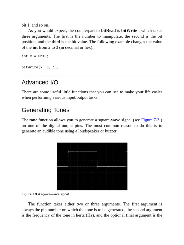 Programming Arduino (1) Pages 142 | PDF | Teaching Methods & Materials