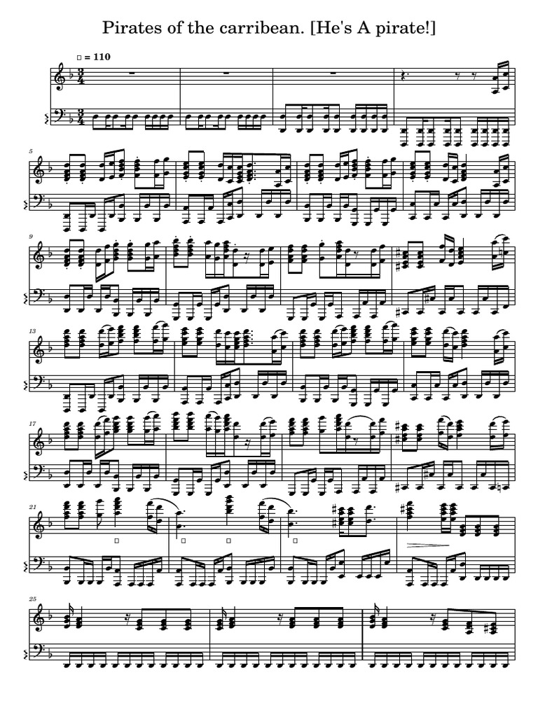 Hes A Pirate Pirates of The Carribean THE BEGGINING OF MY FOLLOWERS ...