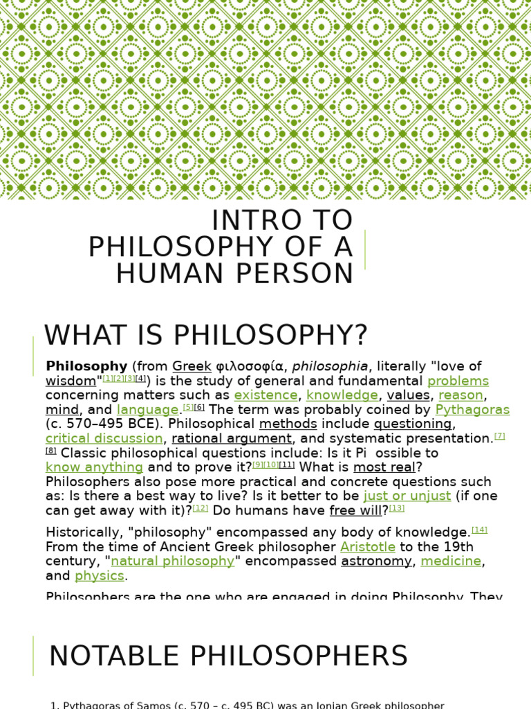 Introduction to Human Philosophy | PDF | Socrates | Plato