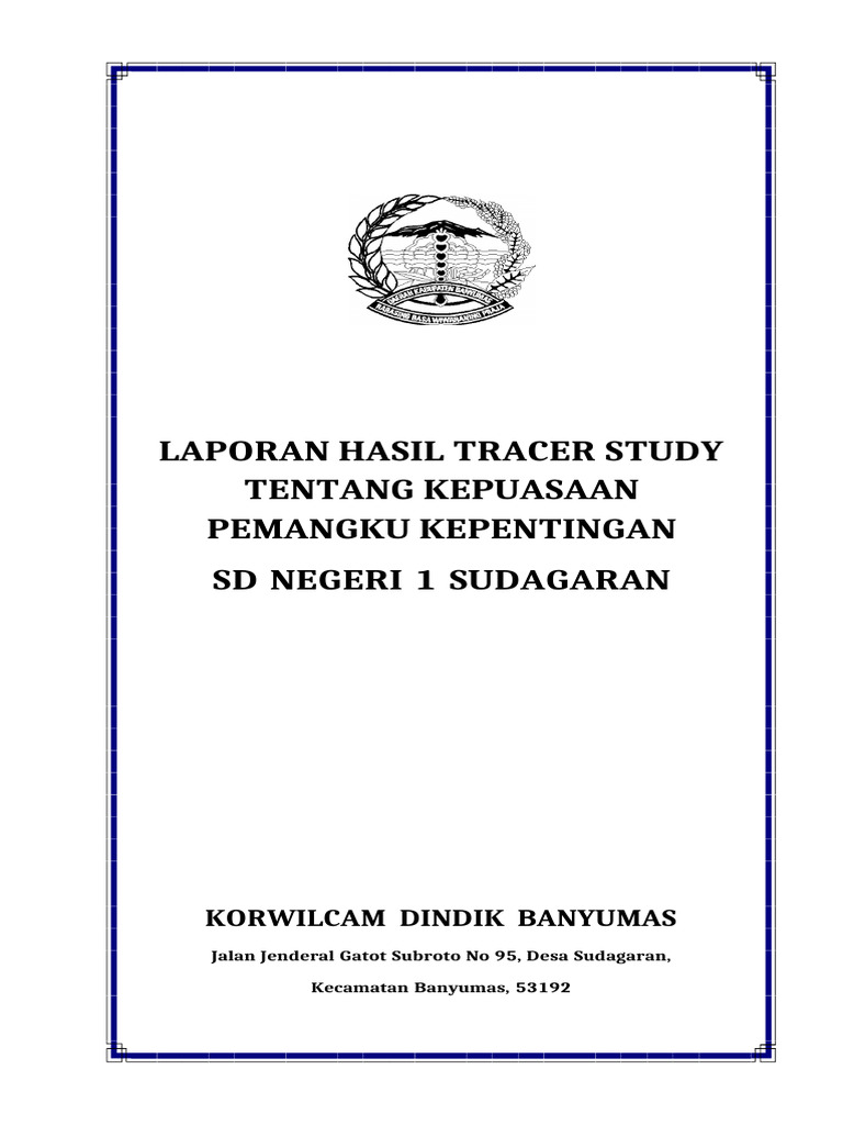 Laporan Tracer Study | PDF
