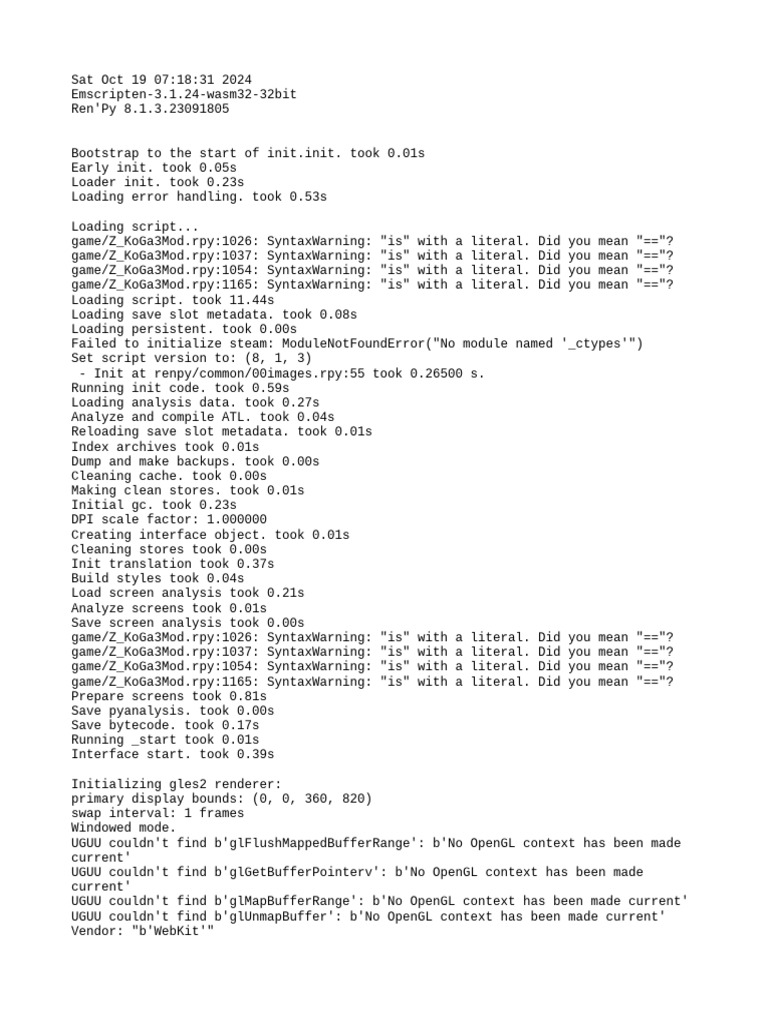 Log | PDF | Web Gl | Computing