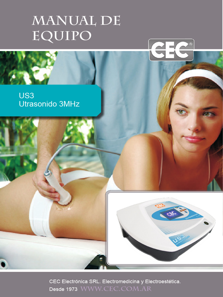 Manual del Ultrasonido US-3: Guía Completa | PDF | Ultrasonido | Enchufes y tomas de corriente ...