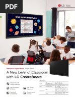 LG TR3DK-BM Interactive Board Overview | PDF | Mobile App | Hdmi