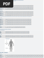 Snickers Size Chart EN | PDF