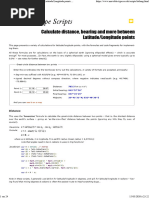 Haversine Formula Explained | PDF | Elementary Geometry | Euclidean ...