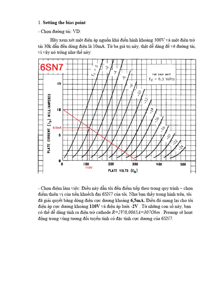 Bias 6SN7 | PDF