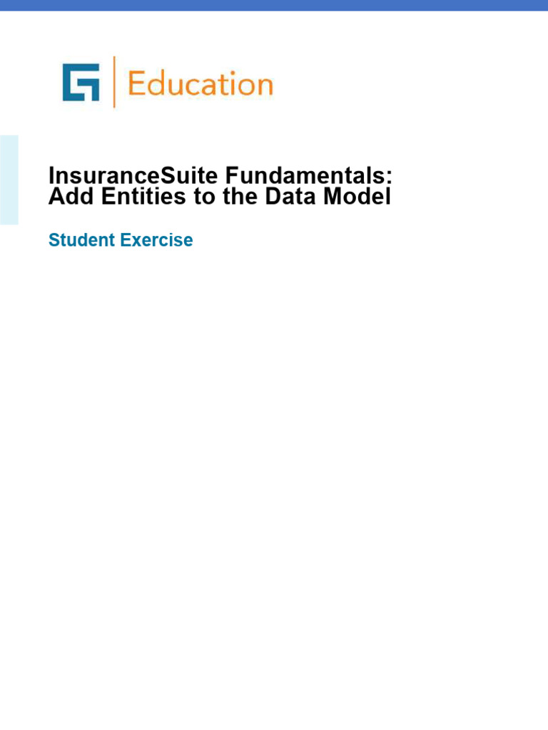 3 AddEntities To Data Model PDF Java Programming Language