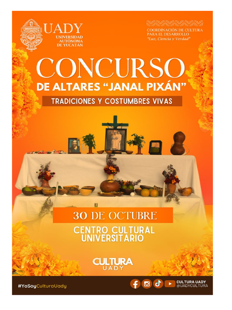 Convocatoria de Janal Pixan 2024 Actualizado | PDF