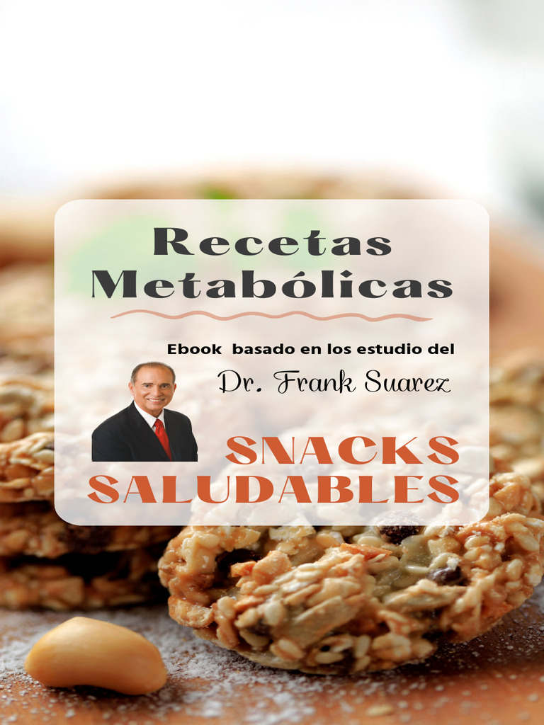 Recetas Metabólicas - Snacks Saludables | PDF | Fruta | Miel