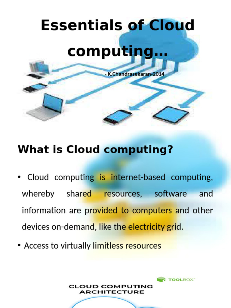 Chapter 1 CC | PDF | Cloud Computing | Computing